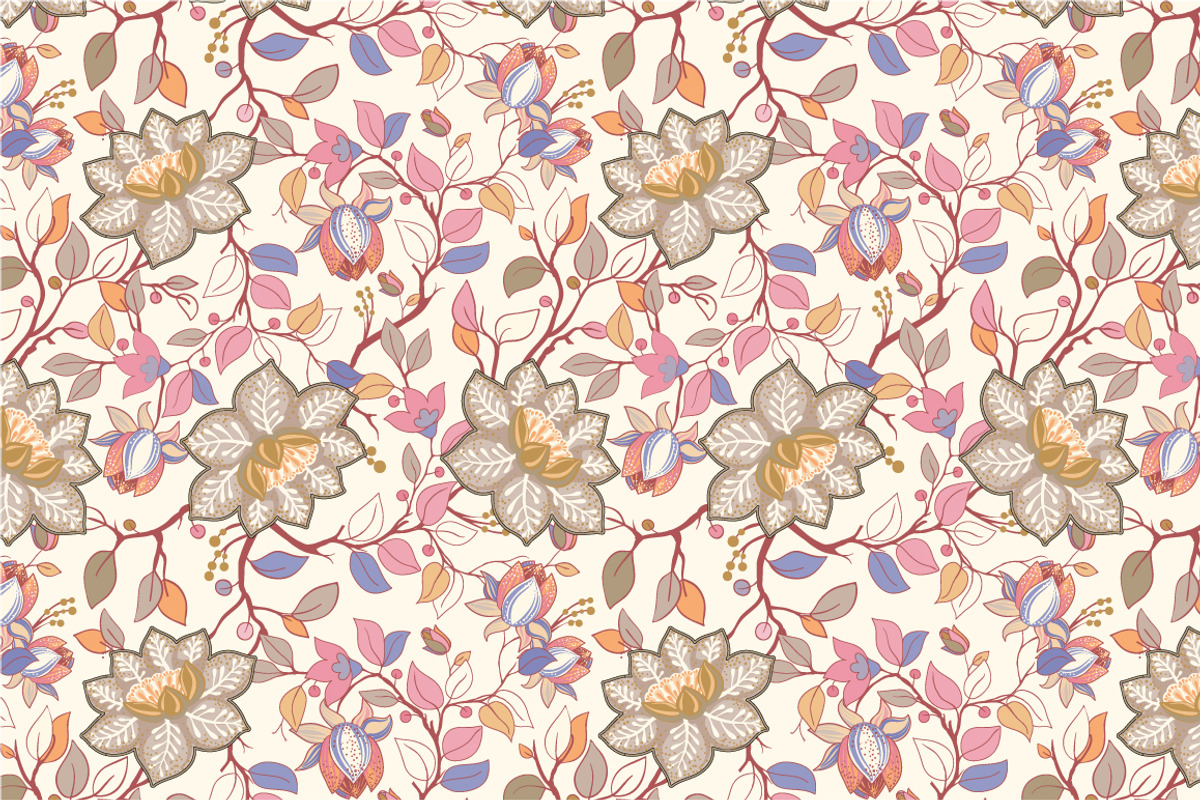 10 Decorative Floral Patterns, a Pattern Graphic by Sunny_Lion