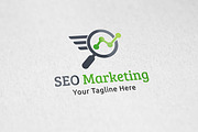 SEO Marketing - Logo Template | Branding & Logo Templates ~ Creative Market