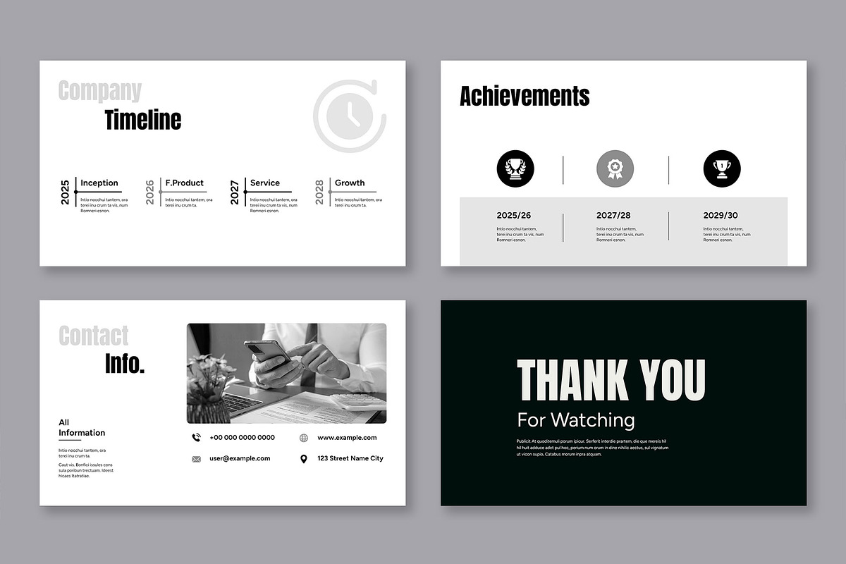 Case Study Presentation Template