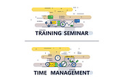 Vector line art training seminar, an Education Illustration by Sky Pics ...