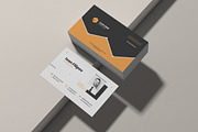 Data Analyst Business Card, a Business Card Template by Rahardi Creative