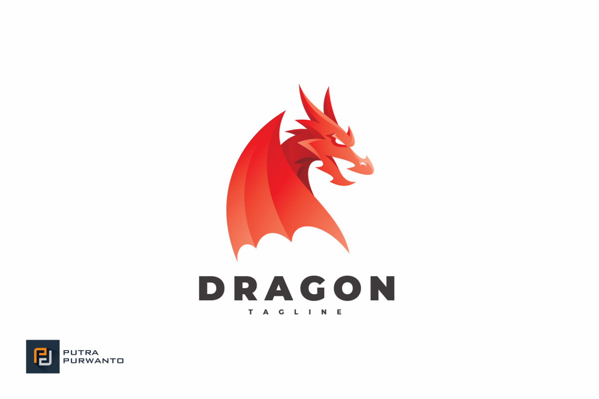 Dragon Wing Mascot Logo, a Branding & Logo Template by putra_purwanto ...