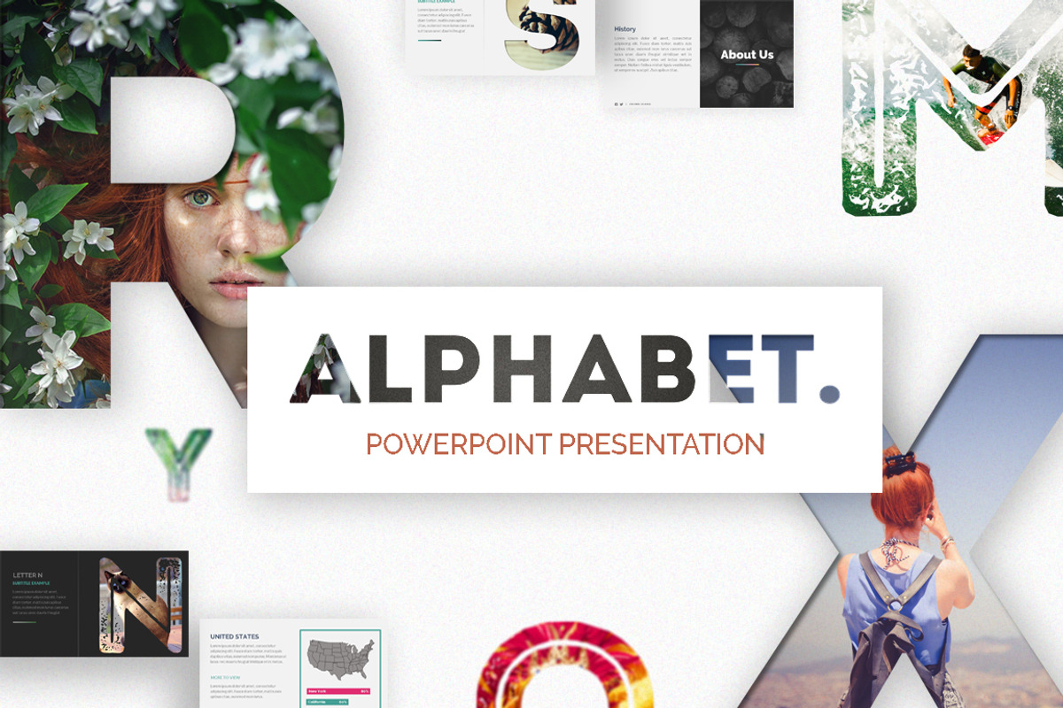 Alphabet | Powerpoint Presentation, a Presentation Template by Zacomic ...