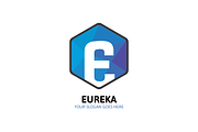 Hexagon Eureka Logo - Letter E, a Branding & Logo Template by MLJ studios