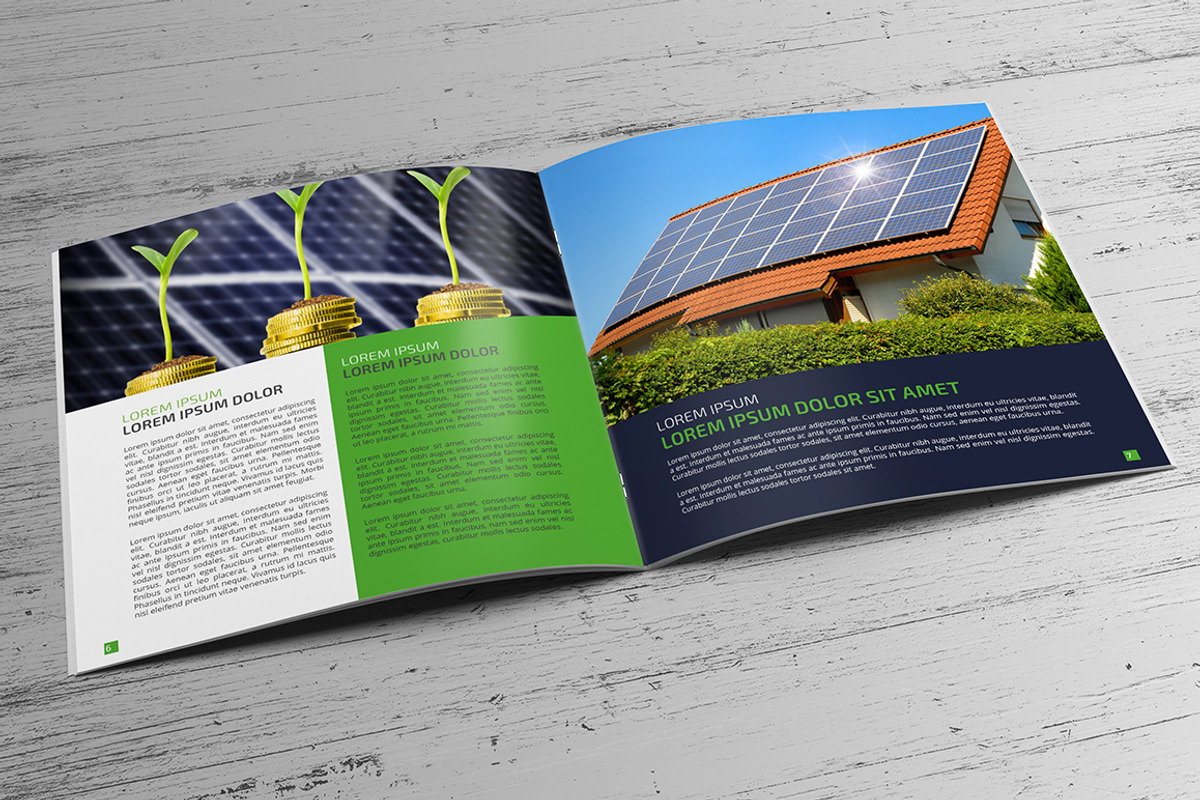 Renewable Energy Square Brochure, a Brochure Template by design_pick