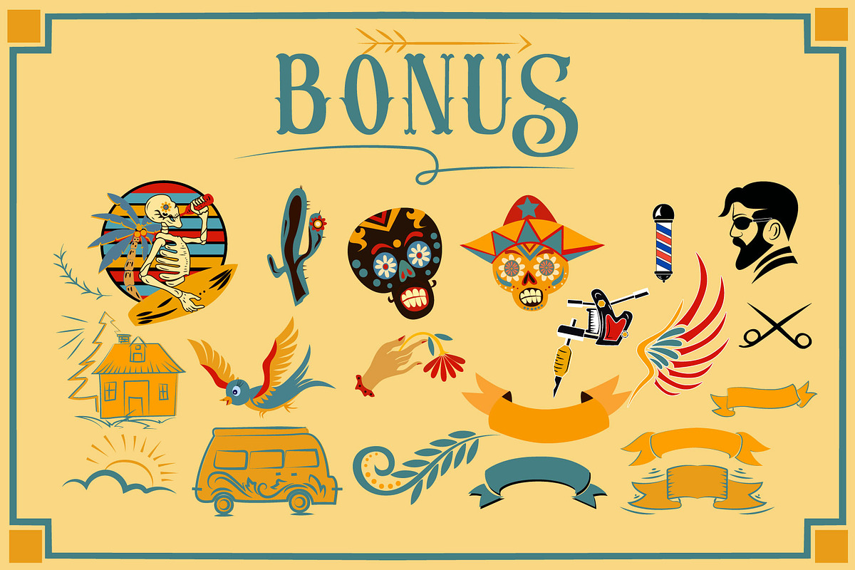 Brellos Typeface, a Serif Font by alit design