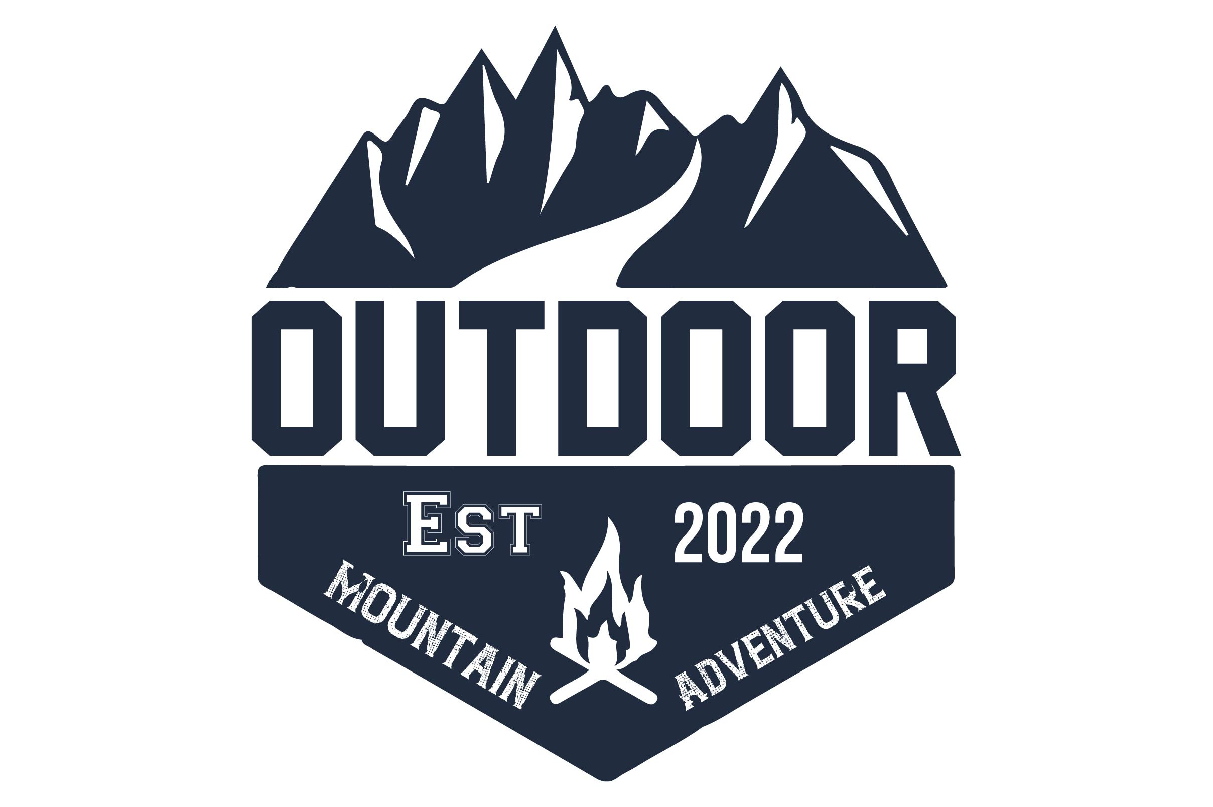 Adventure Template Logo, a Branding & Logo Template by Libby Wishes