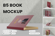B5 Book Mockup, a Books & Magazine Mockup by twinstd