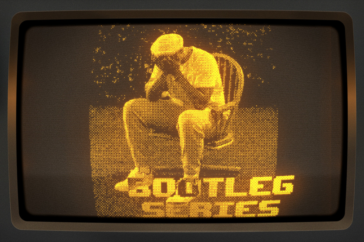 CRT Machine - Retro Monitor Effect, a Layer Style Add-On by bangingjoints