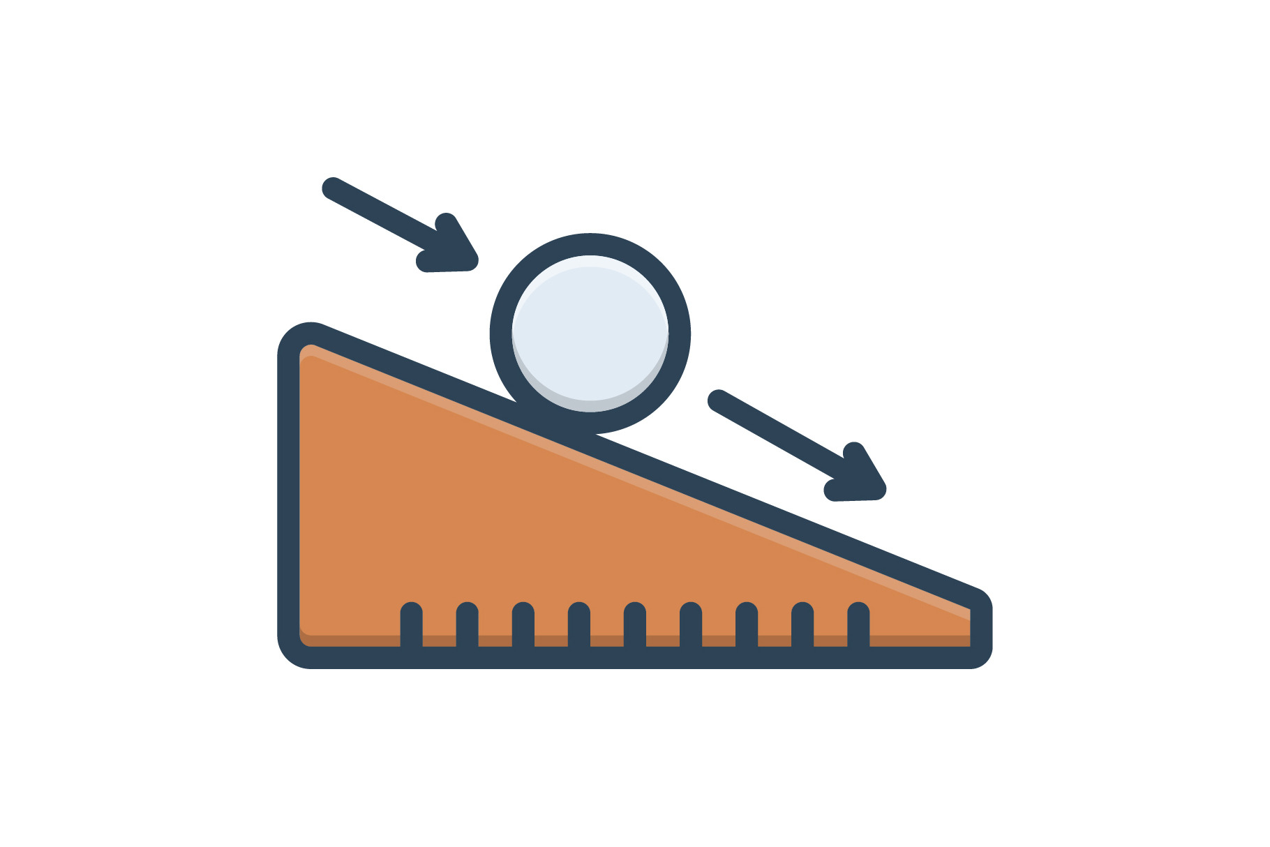 Ramp slope icon icon, an Icon by Creative priyanka