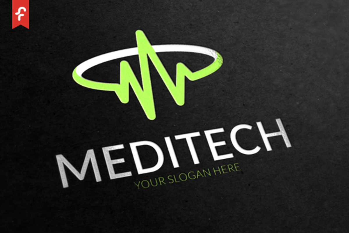 Medical Tech Logo, a Branding & Logo Template by ft.studio
