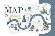 Fairy map creator, an Illustration by Karbouski | Creative Market