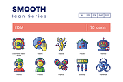 70 EDM Icons | Smooth Series, an Icon by Flat Icons