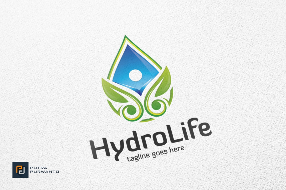 Hydro Life - Logo Template, a Branding & Logo Template by putra_purwanto