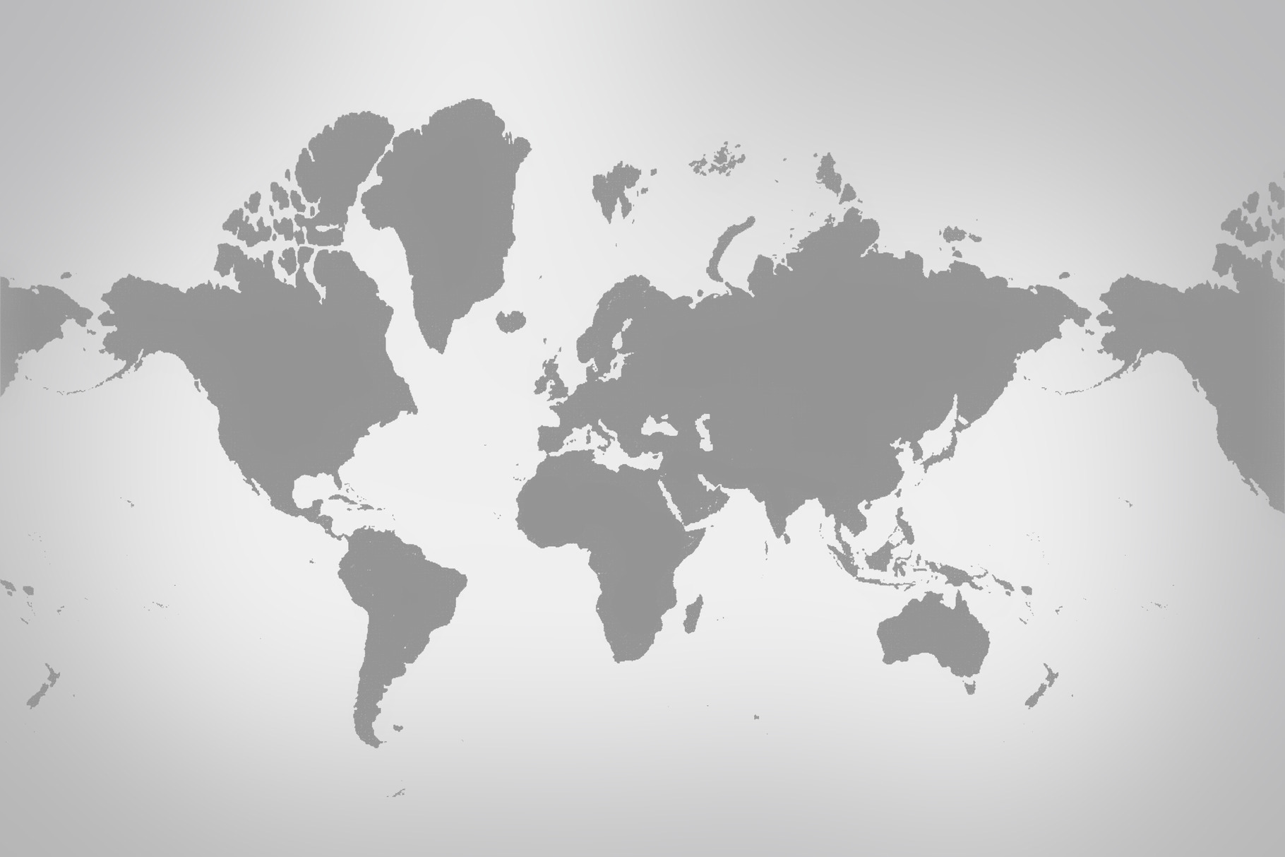 simple monochrome color world map, a, a Photo by Mikee's stuff