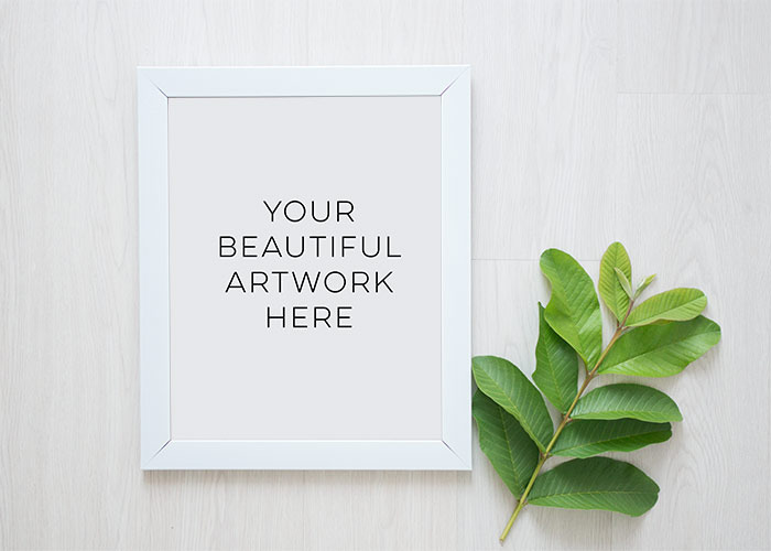 Landscape & portrait frame mock up, a Presentation Template by ...