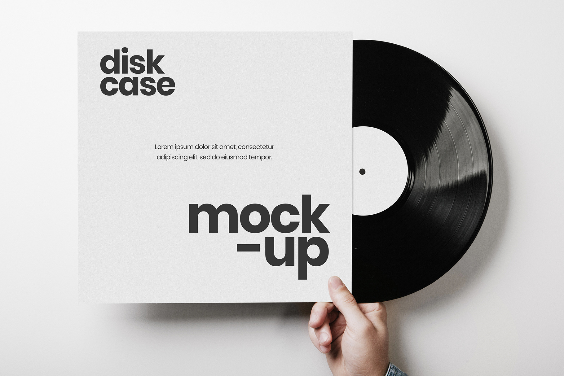 Disc Cover PSD Mockup, a Product Mockup by Graphic Xtreme