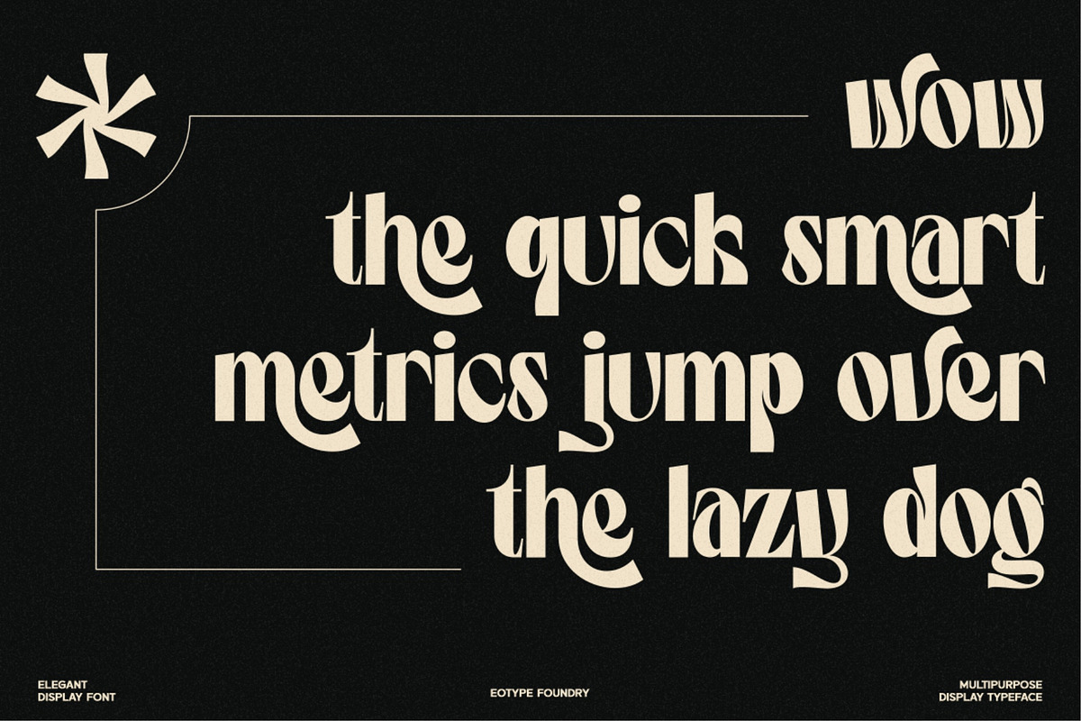 Bean Display Font