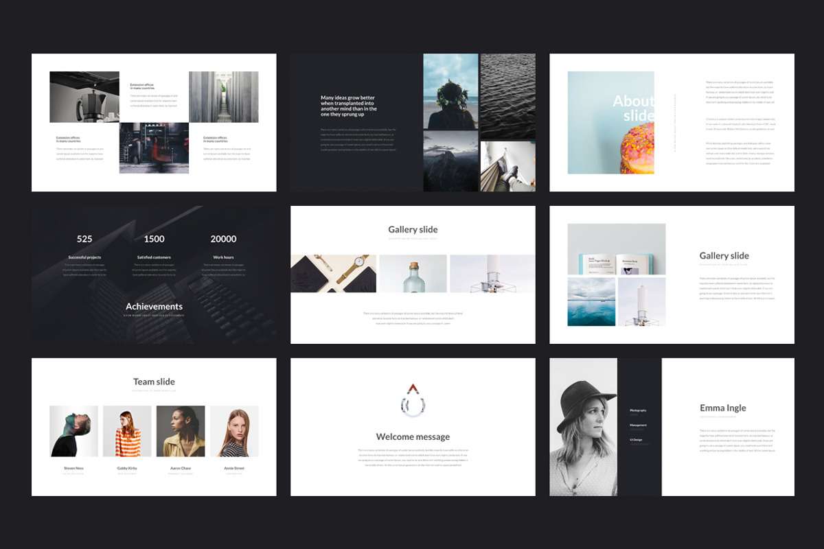 Clarity PowerPoint Template, a Presentation Template by Vladislav Muslakov