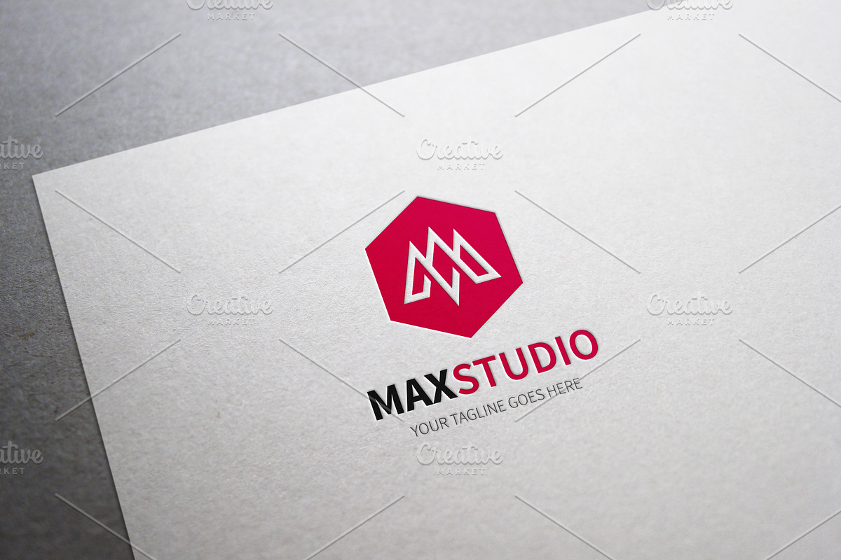 Max Studio Logo, a Branding & Logo Template by XpertgraphicD | Creative ...
