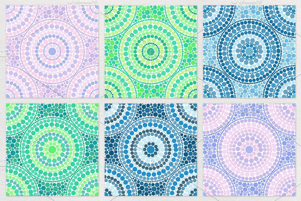 28 Australian ART seamless patterns, a Pattern Graphic by Art of Sun