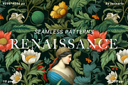 10 Seamless patterns RENAISSANCE