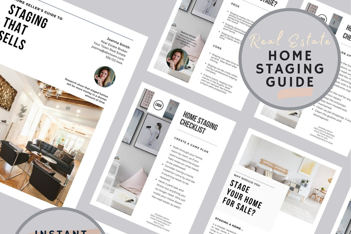Home Staging Guide Flyer CANVA