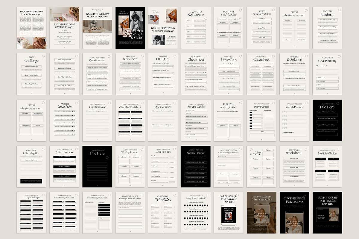 Workbook Template for Coach II