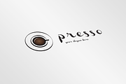 Presso Logo, a Branding & Logo Template by Seduco digital