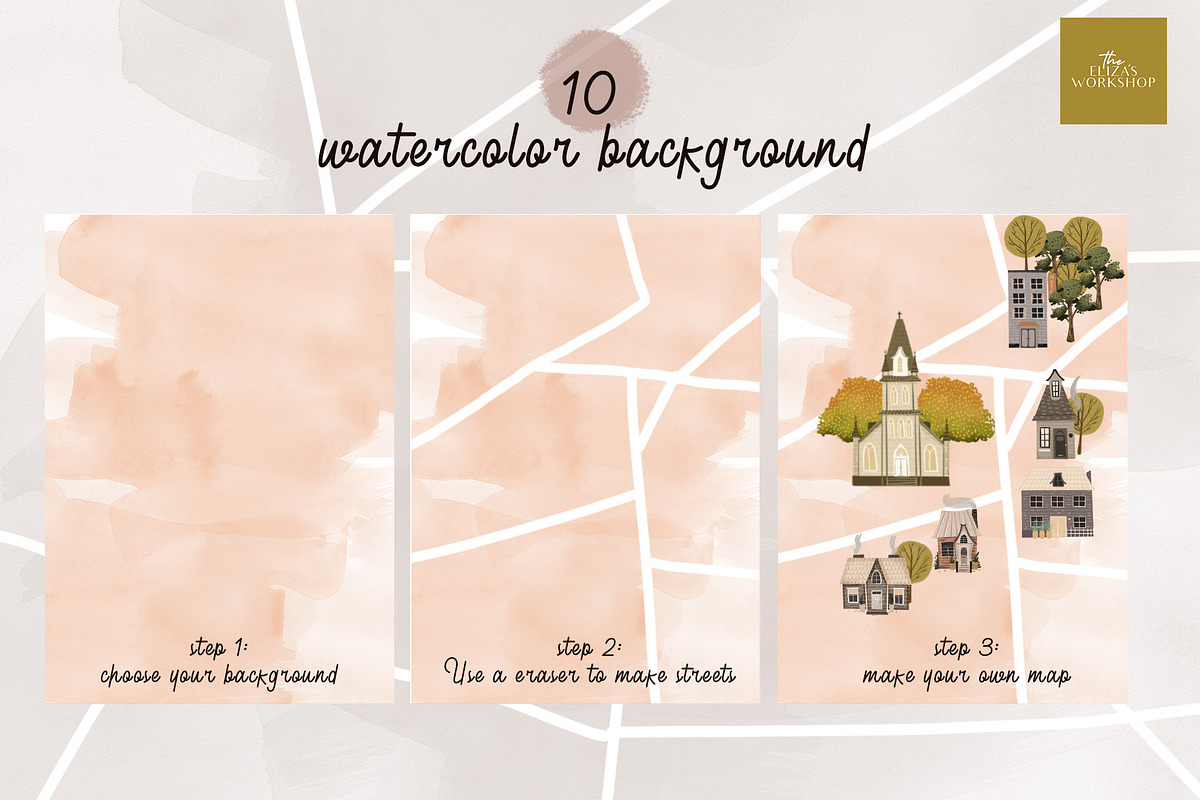 Maps Everywhere map creator, an Illustration by Cocoa studio by Eliza M
