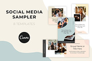 Canva | Social Media Sampler, a Social Media Template by Anchor ‹A ...