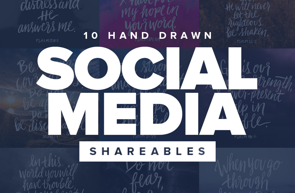 Social Media Shareables - Pack 2, a Templates & Theme by Church ...