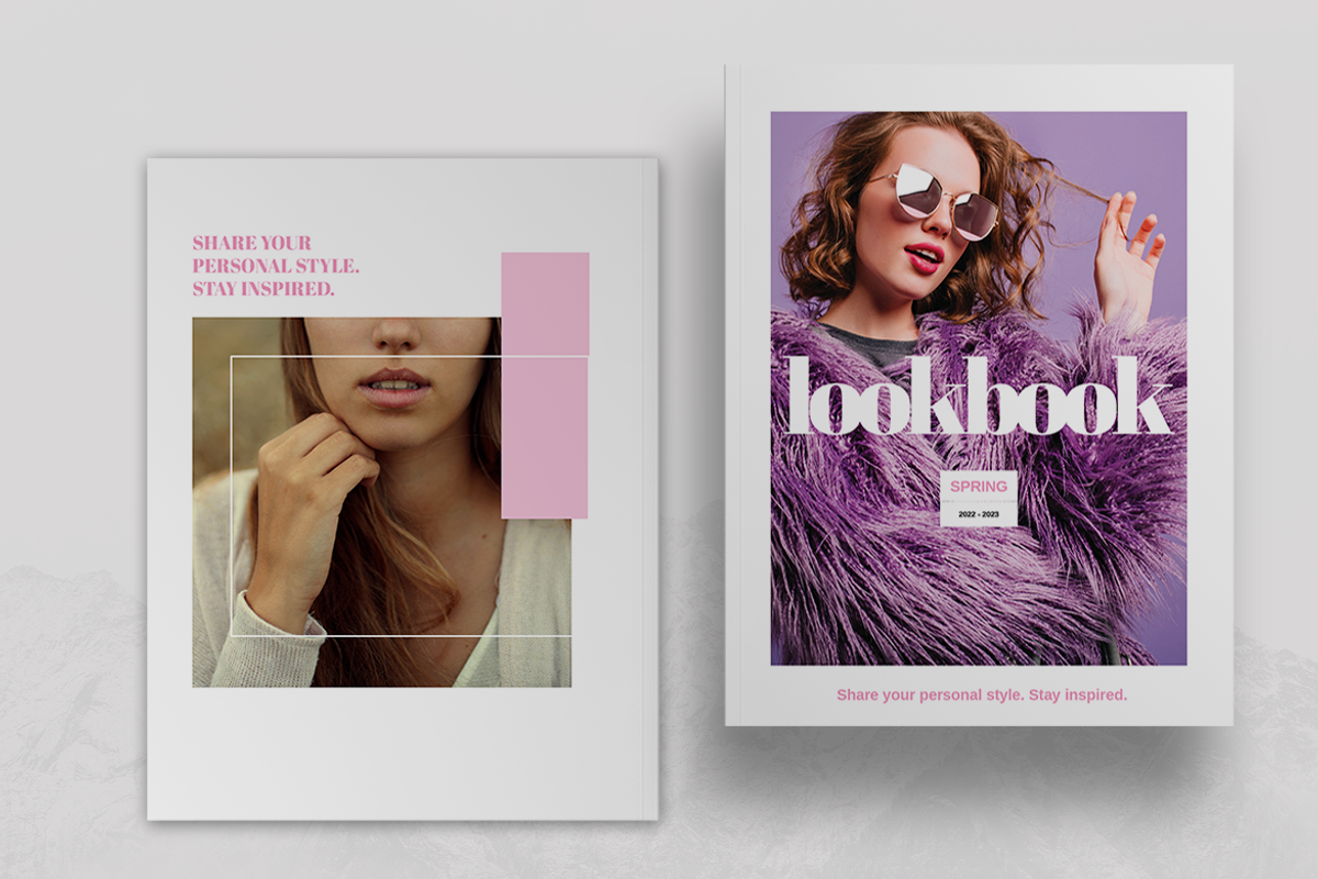 Fashion Lookbook Layout