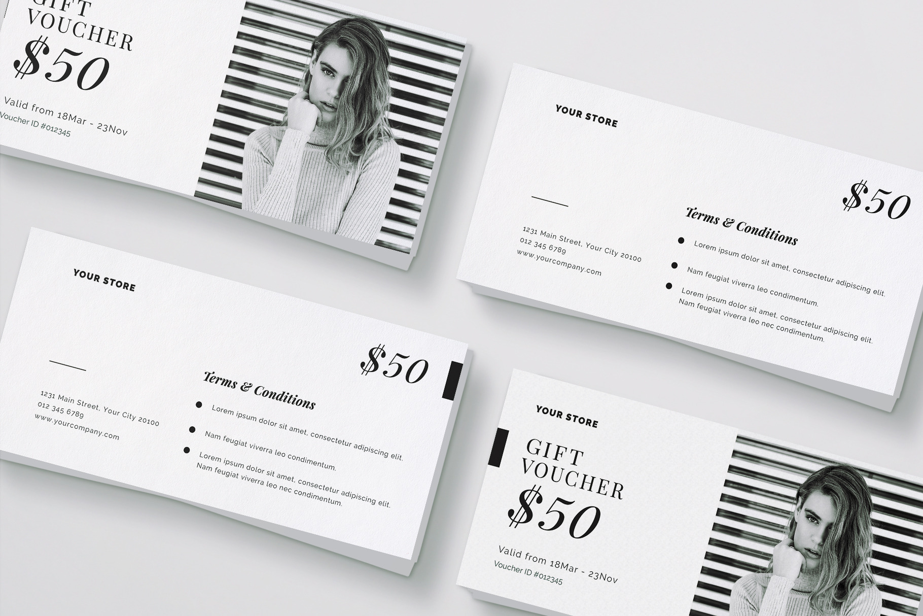 Gift Voucher, a Card Template by Creativestoree