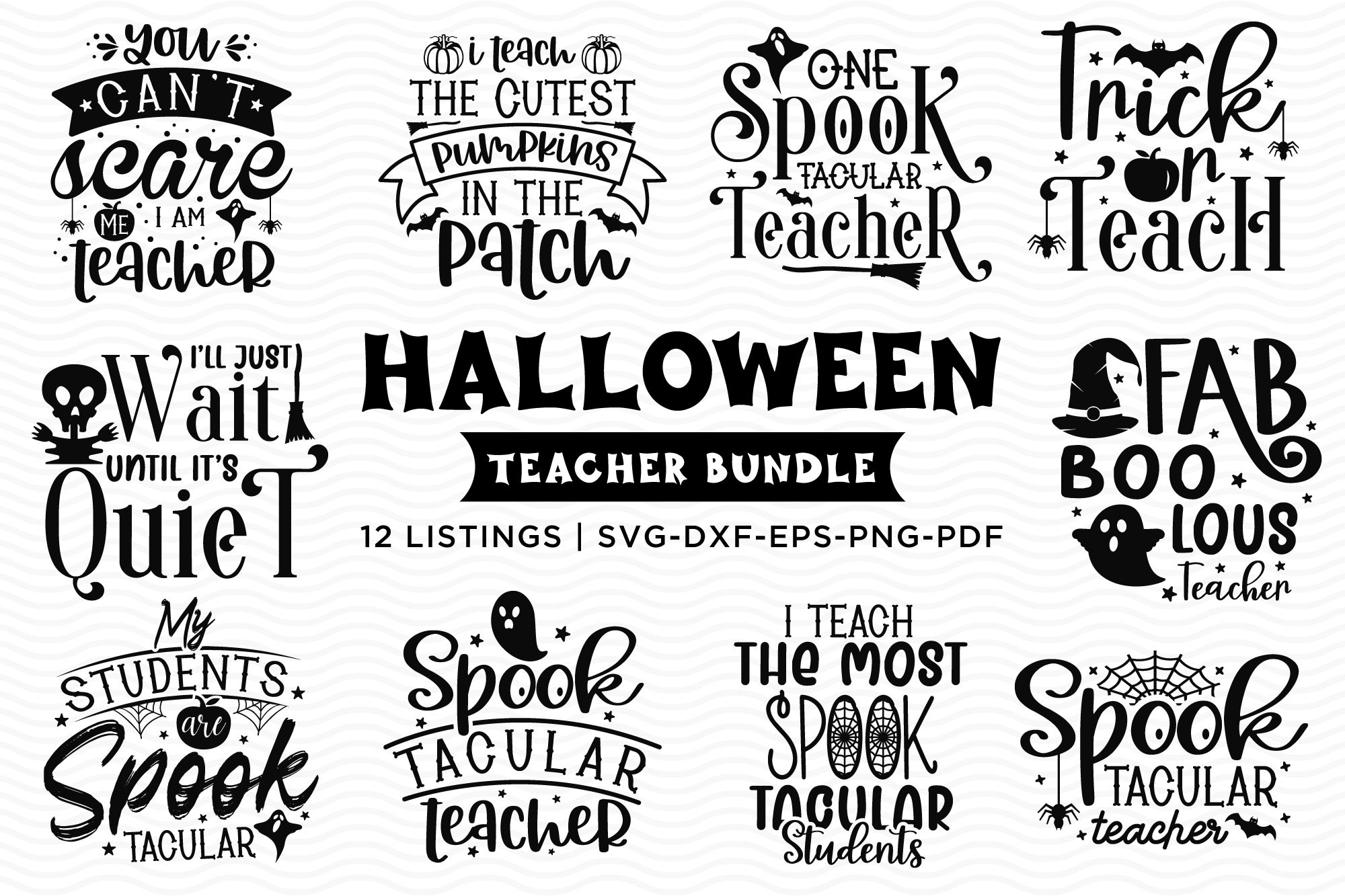 Halloween Teacher Bundle, Halloween, a Graphic by CraftlabSVG