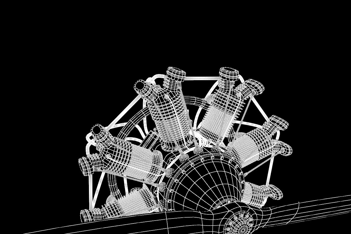 Animated Radial Engine, a Cars & Vehicle 3D Model by konstantin.ermolaev | Creative Market