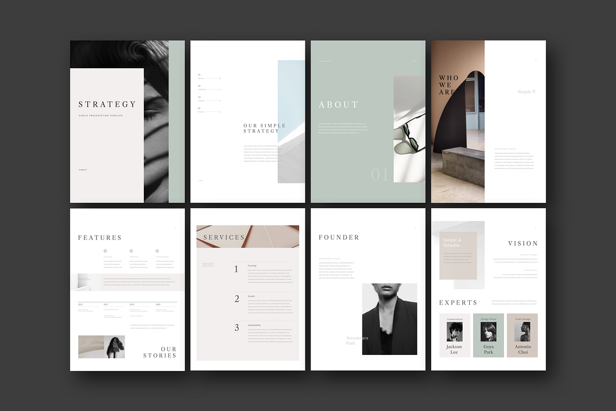 Strategy Vertical Template
