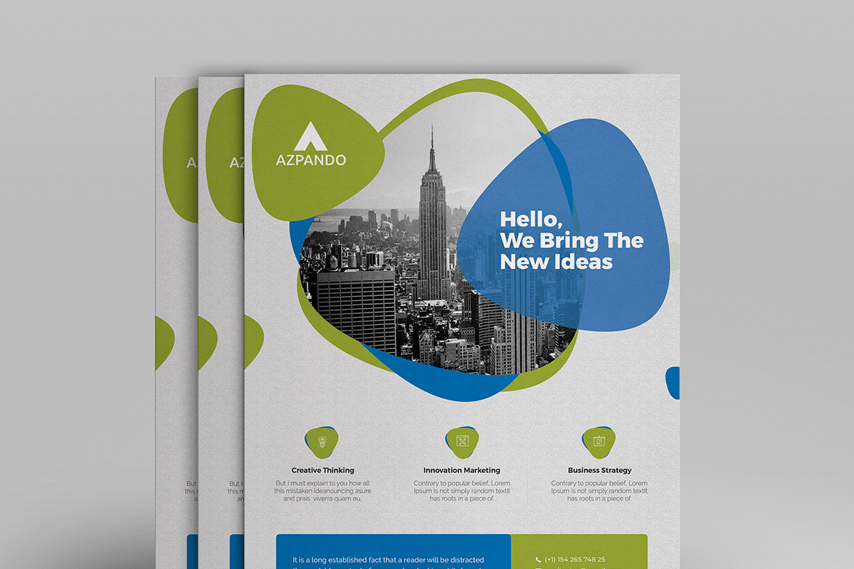 Flyer, a Flyer Template by Pixelpick