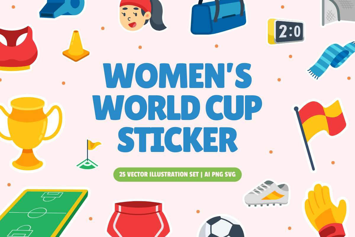 Women’s World Cup Sticker