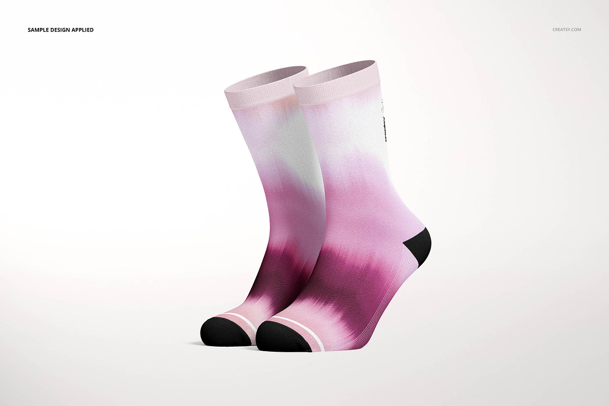 Socks Mockup Set, a Bottom Mockup by creatsy5