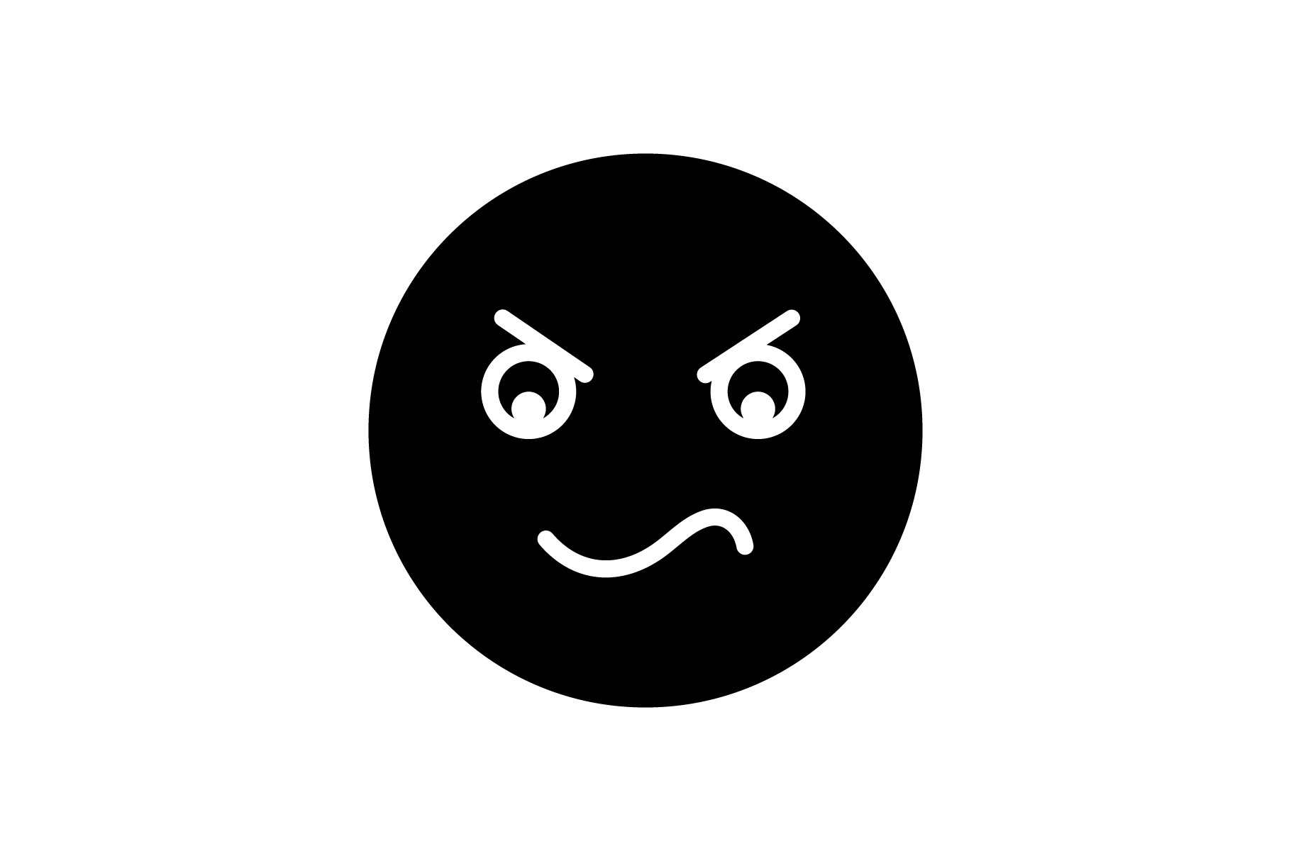Angry irritable icon | Icons ~ Creative Market