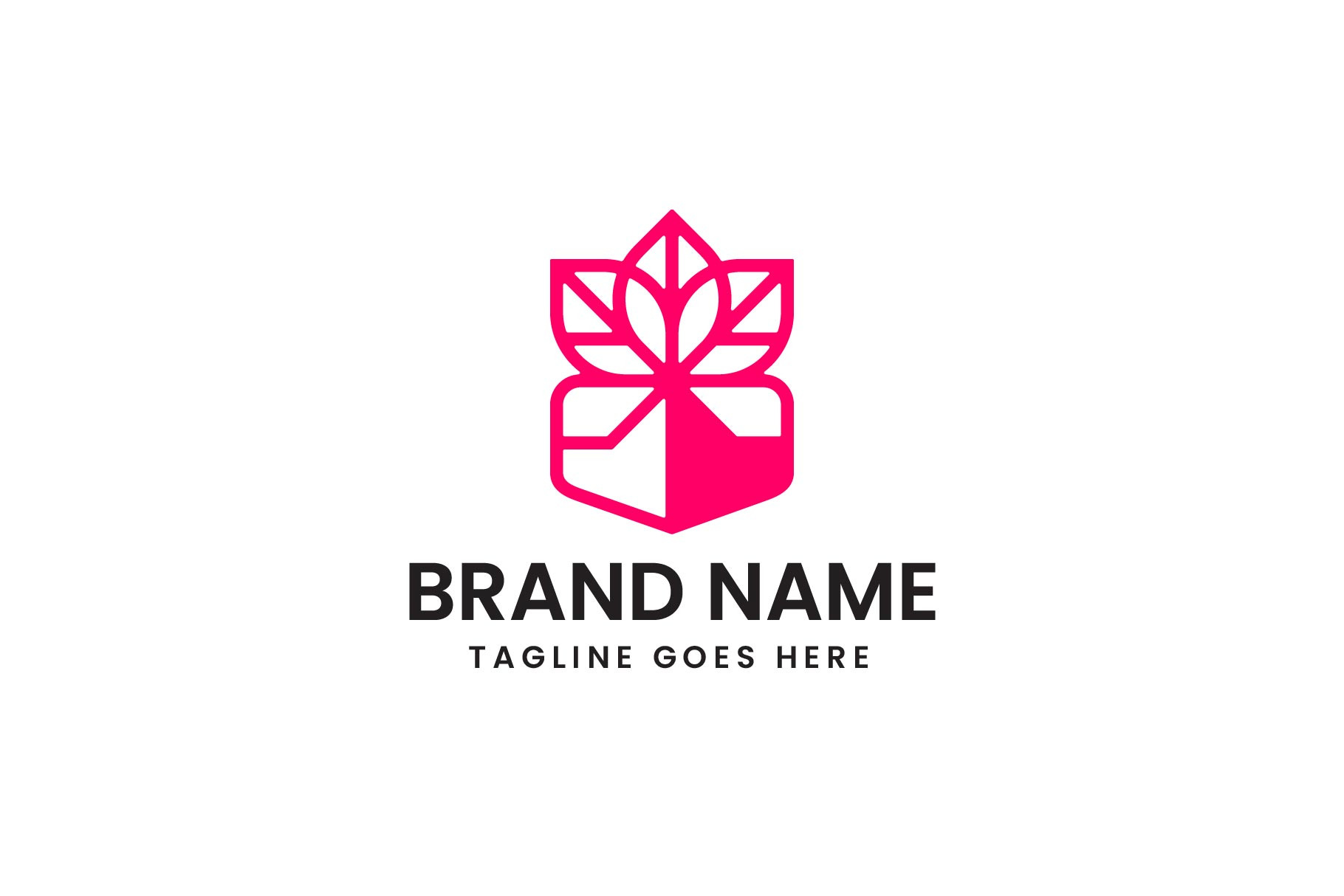 Plant Box Logo, a Branding & Logo Template by Evloxx Studio