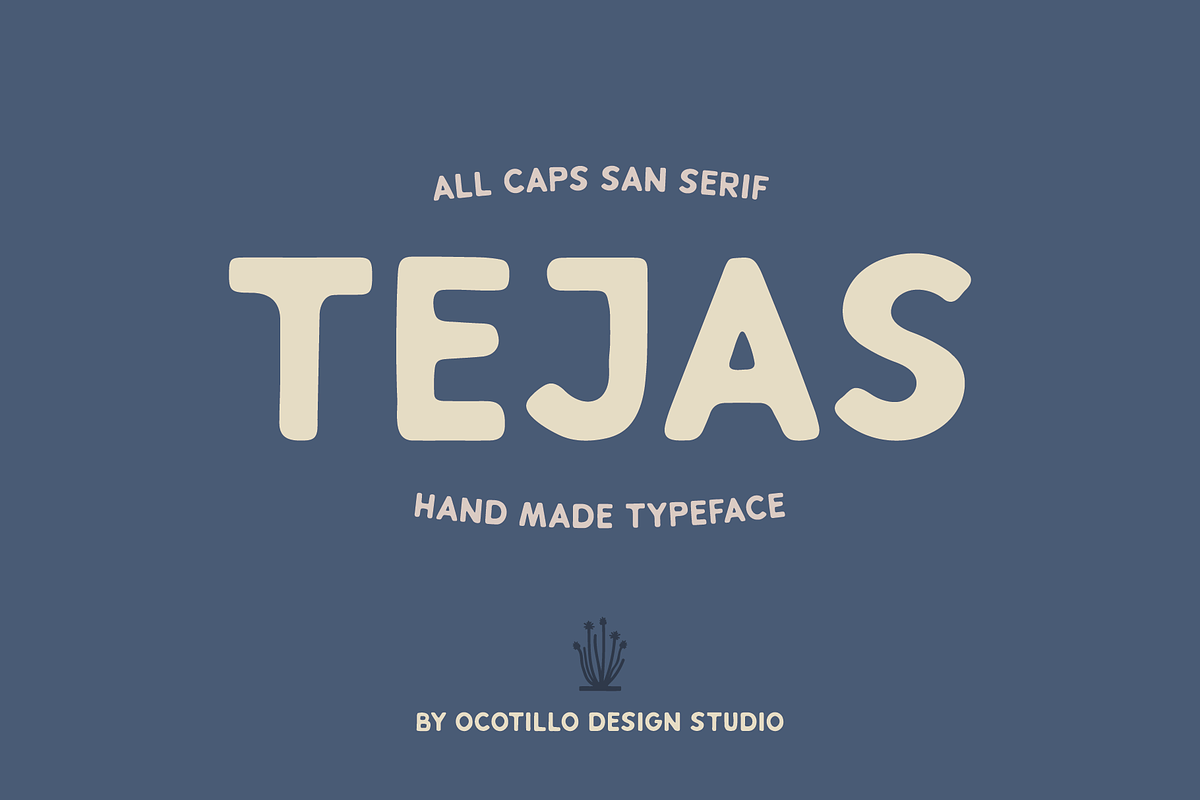 TEJAS by Ocotillo Design Studio, a Sans Serif Font by Ocotillo Design ...