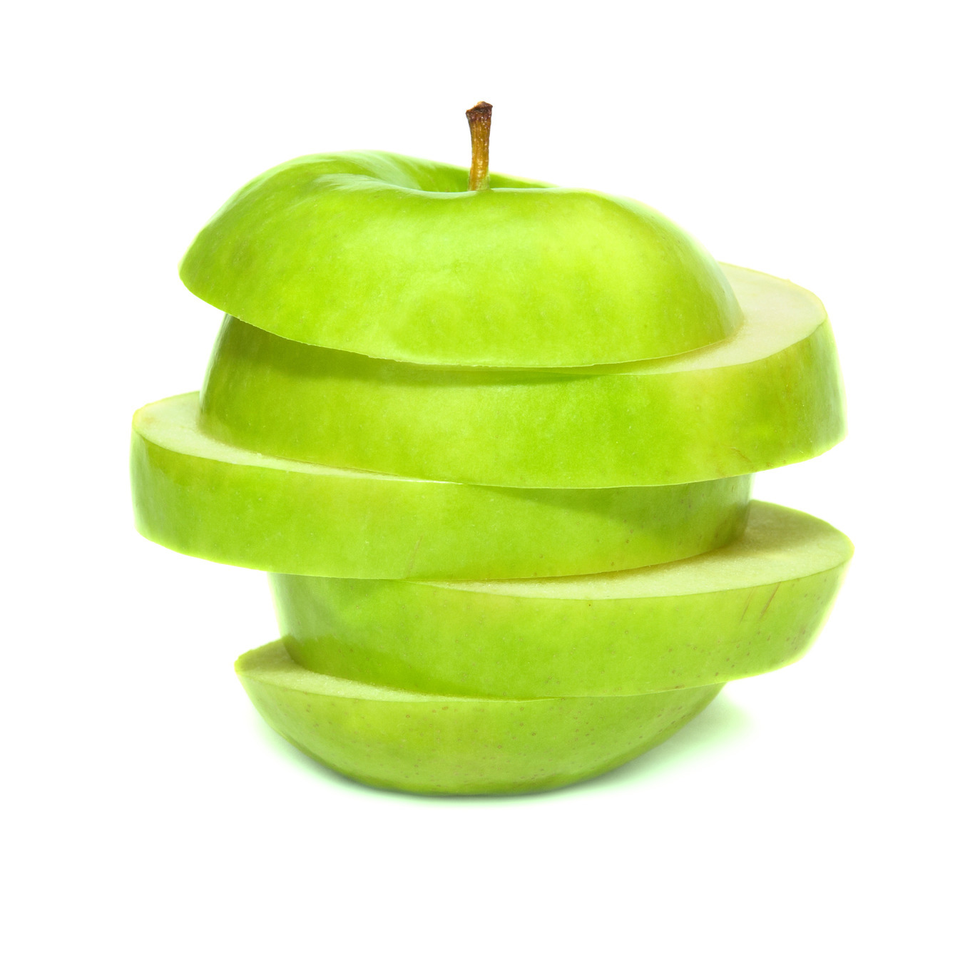 Sliced green apple featuring apple, green, and cutout, a Health ...