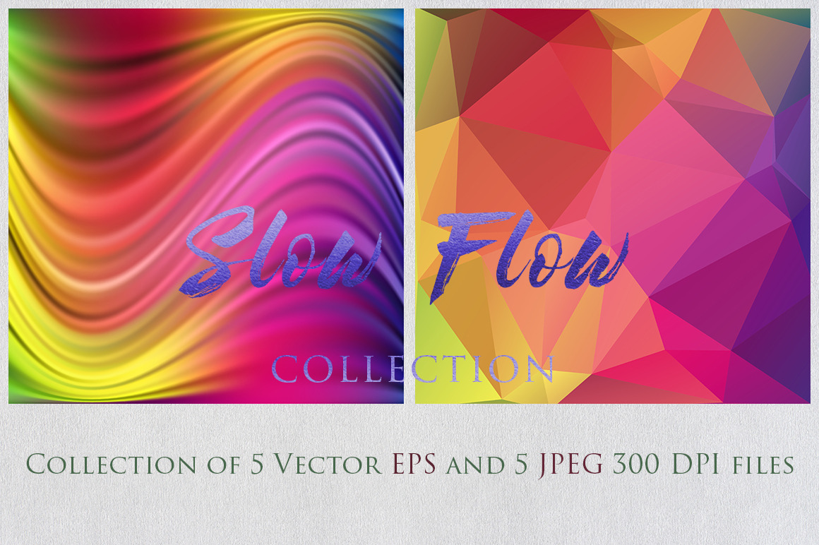 SALE SLOW FLOW 7 collection textures, a Texture Graphic by Futurel