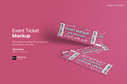 Event Ticket Mockup