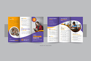 School Admission tri-fold brochure
