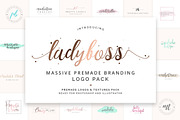 Ladyboss Premade Branding Logos, a Branding & Logo Template by ...