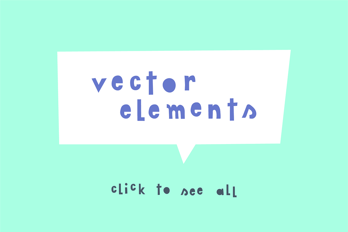 Vector Alphabet Creation Kit An Illustration By Tinygraphy