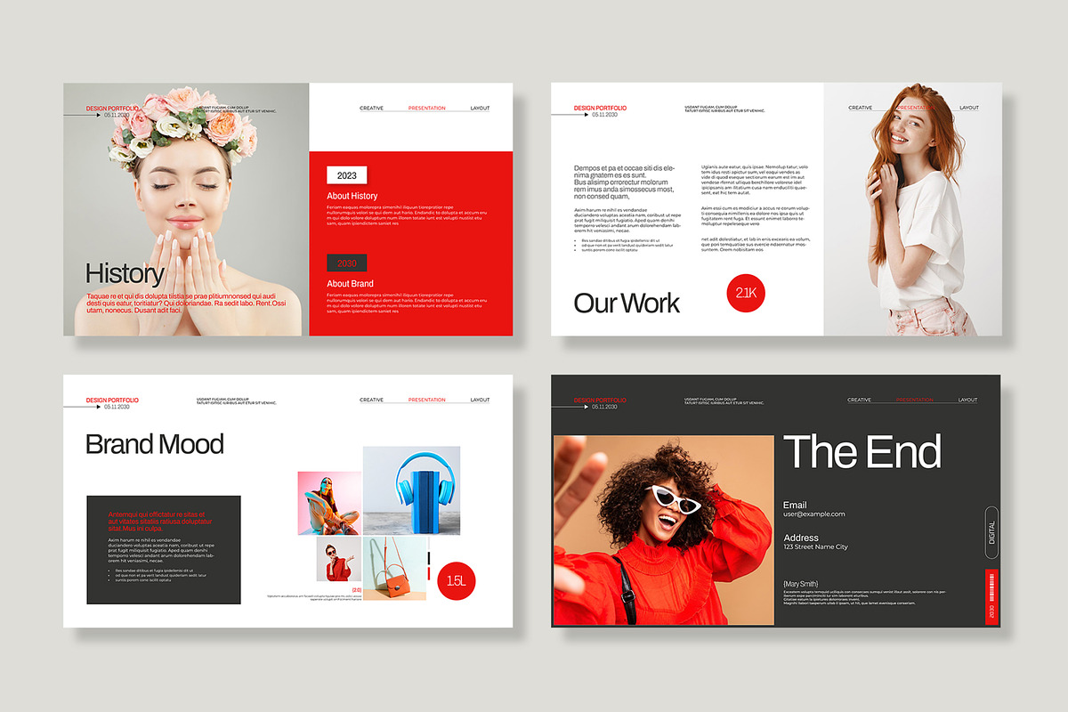 Design Portfolio Presentation